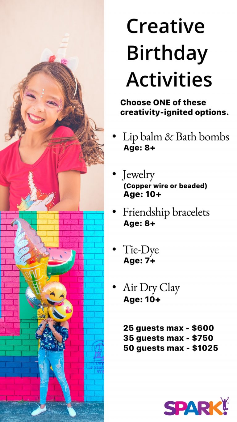 Birthday Parties - SPARK!