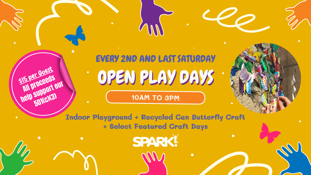 Open Play 2nd Saturdays - Family Days - October 12th | SPARK! Dallas